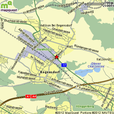 Regensdorf Karte