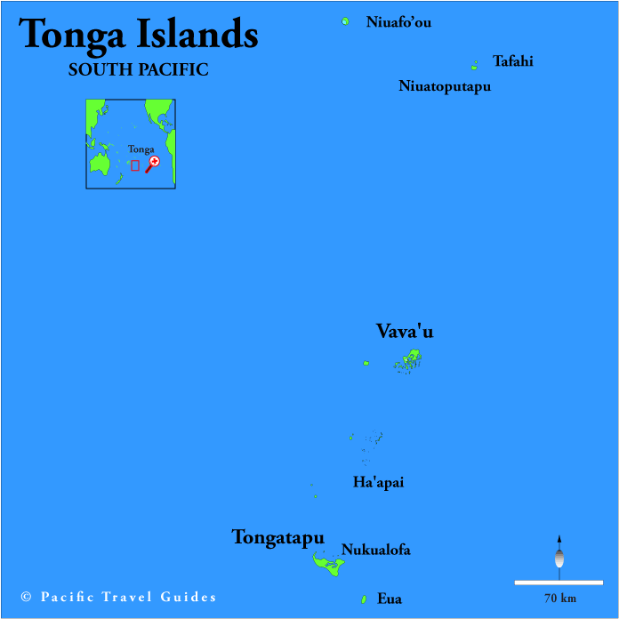 Tonga Karte