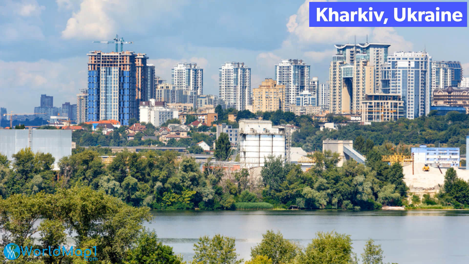 Kharkiv Karte